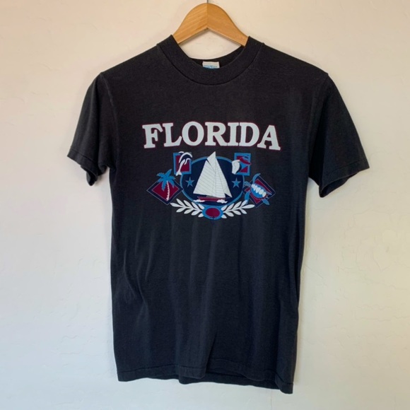 Tops | Vintage Florida Graphic Tshirt Size Medium Great Vintage ...
